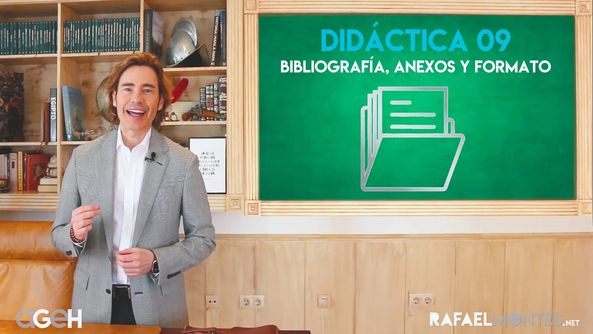 DIDÁCTICA 09. BIBLIOGRAFÍA, ANEXOS Y FORMATO - Rafael Montes